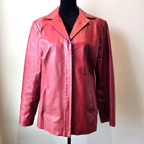 tribeca | Jackets & Coats | Vintage Tribeca Womens Candy Apple Red ...